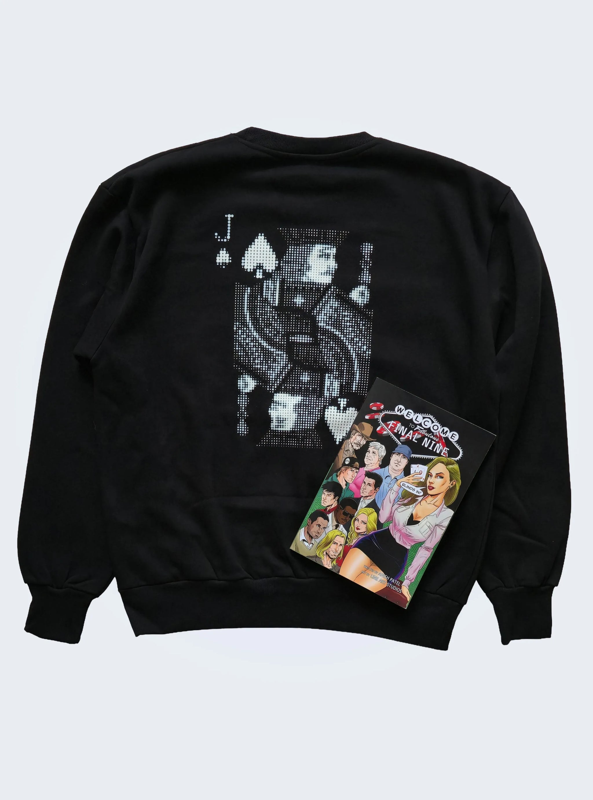FINAL NINE GRAPHIC NOVEL and PAC-MAN JACK Jumper | RAINMAKR LDN